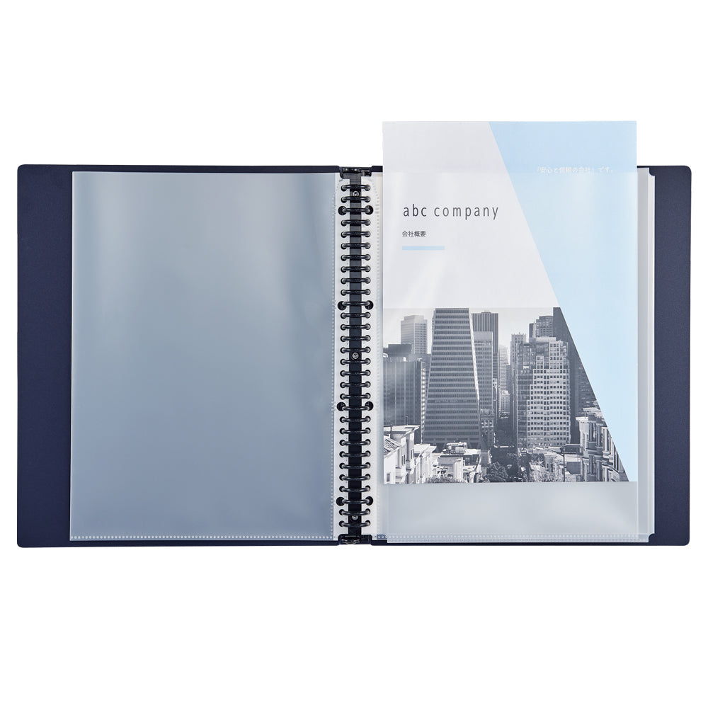 SELFANA クリヤーブック＜ポケット交換式＞ A4