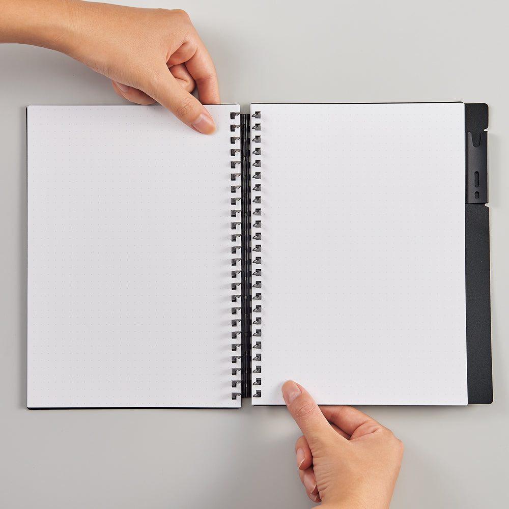 ホーム すべての製品 SELFANA オープンリングノート A5 リーフ40枚